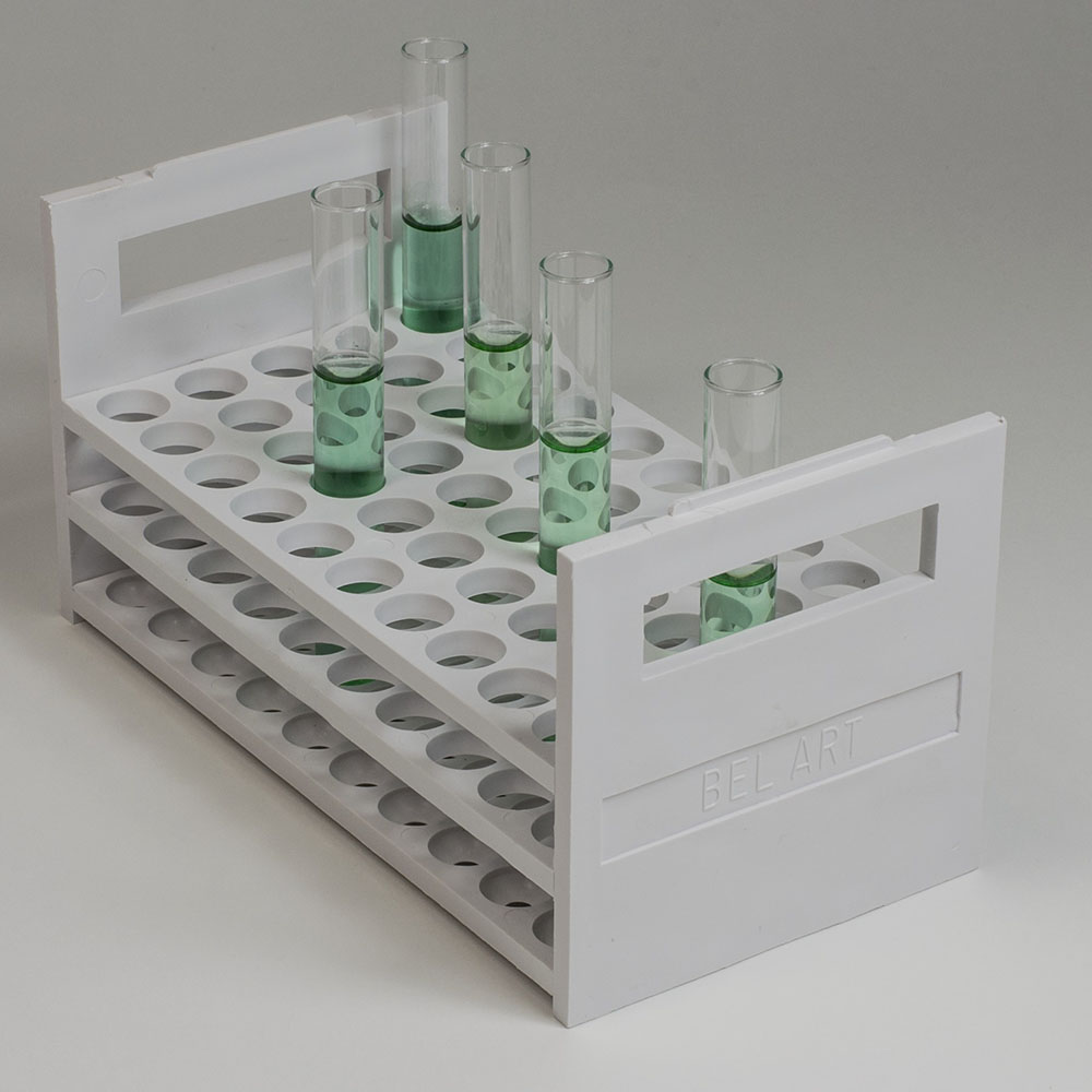 Bel-Art Water Bath Rack;For 13-16MM Tubes, 50 Places Lab Equipment ...