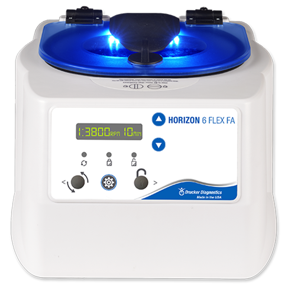 Drucker Horizon 6 Flex FA Centrifuge with Fixed Angle Rotor 00-276-009-001