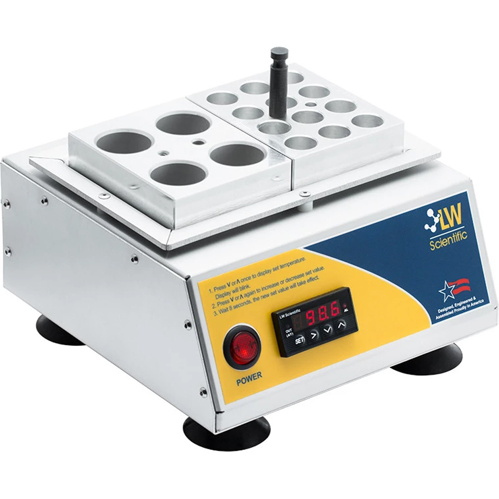 LW Scientific Dry Block Incubator with One 4-Place 50ml Heat Block ...