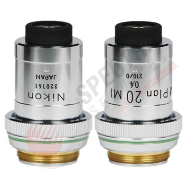 Nikon M Plan 20x MI Microscope Objective Lab Equipment ...
