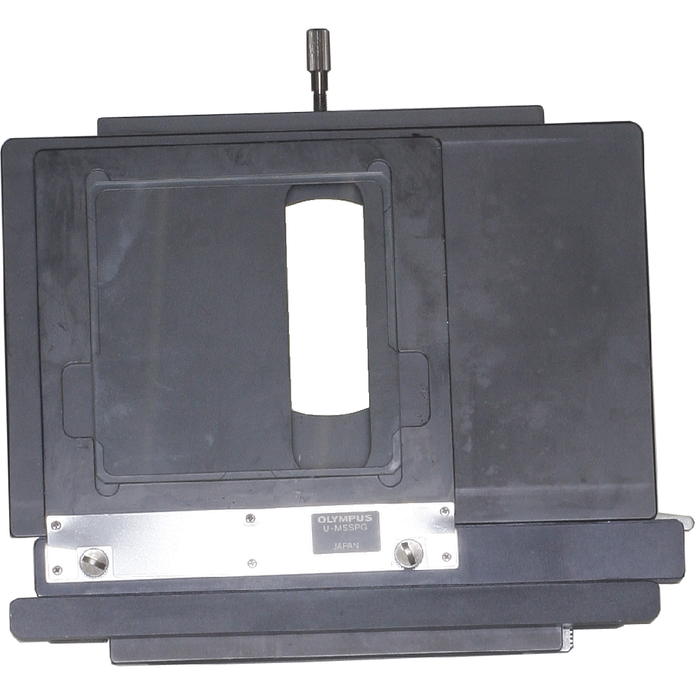 Olympus U-SIC4R2 Right Hand Mechanical Stage with Glass Top Plate