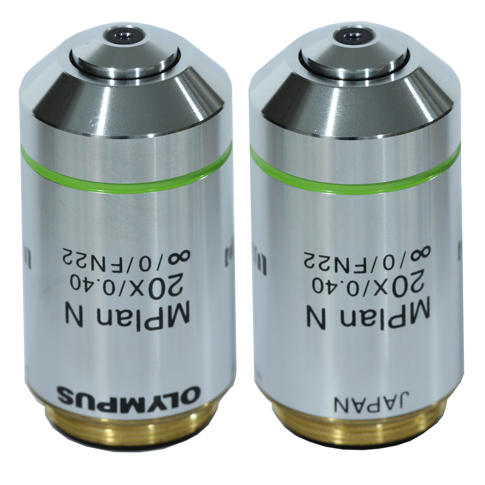Olympus MPlan N 20x/0.40na Objective Lab Equipment | spectraservices.com