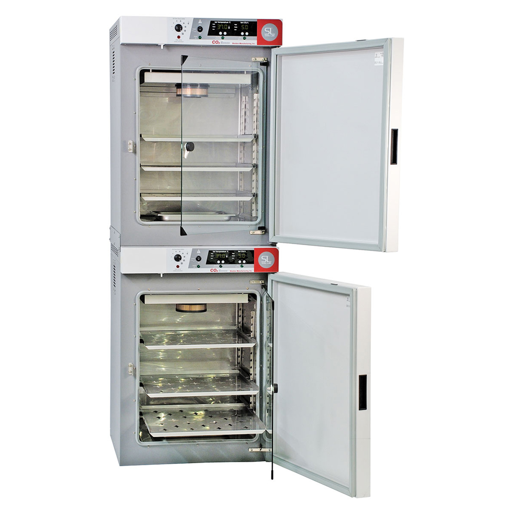 Shel Lab CO2 Air Jacketed Dual/Stacked Incubator 5.0 Cu.Ft. (142 L) Per ...