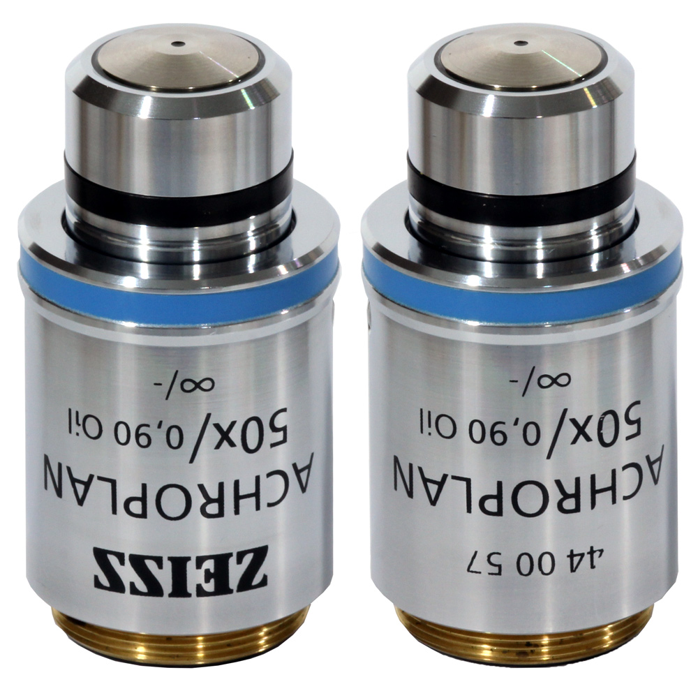 Zeiss Achroplan 50x/0.90na Oil Objective Lab Equipment ...