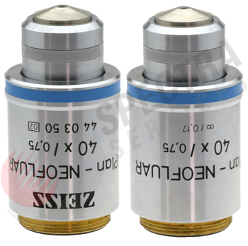 Zeiss Plan Neofluar 40x/0.75na Objectives