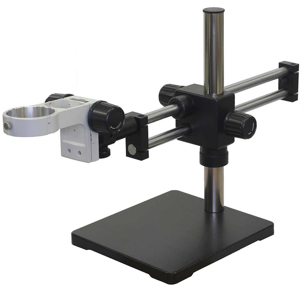 Opti-Vision Dual Arm Ball Bearing Boom Stand with Tiltable 76mm Focus ...