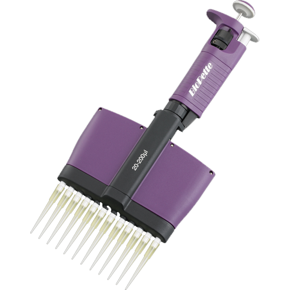 Labnet BioPette A Autoclavable 12 Channel Pipette (1-10uL) Model ...