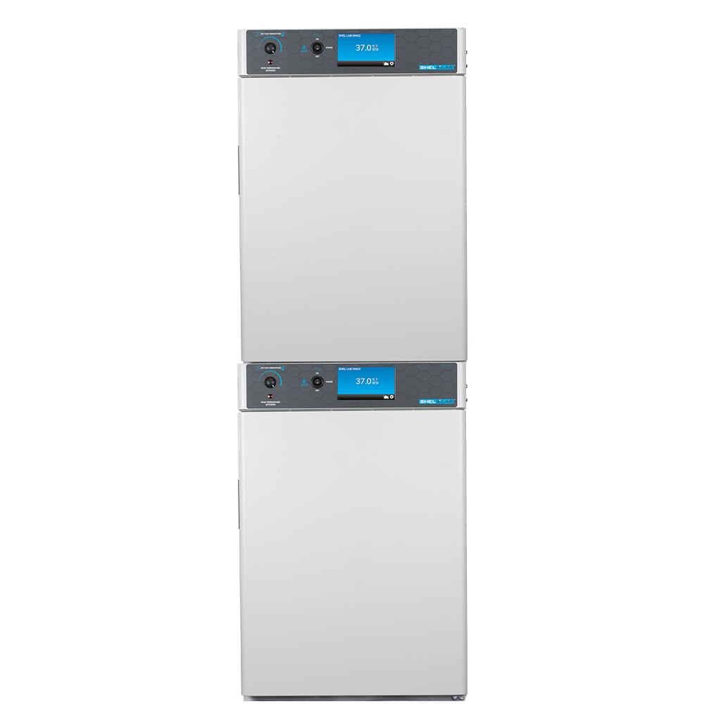 Shel Lab Laboratory Incubator, Dual Stacked 12 Cu.Ft.(6 Cu.Ft. per ...